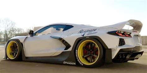 All New C8 Corvette Gets The Pandem Treatment Vivid Racing News