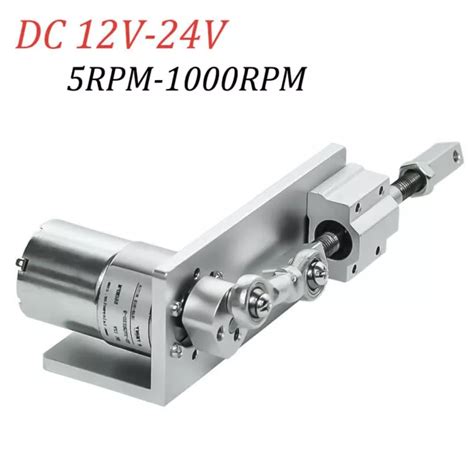 Cycling Electric Linear Motion Actuator Reciprocating Motor Dc 12v Stroke 20mm Eur 53 33