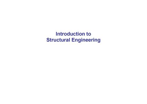Solution Introduction To Structual Engineering And Design Loads