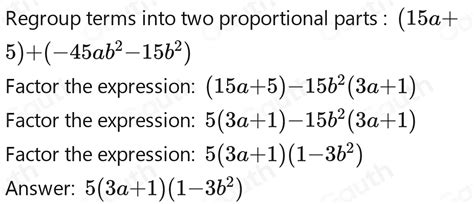 Solved 15 A5 45 A B2 15 B2 Math