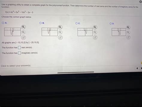 Solved Use A Graphing Utility To Obtain A Complete Graph For Chegg