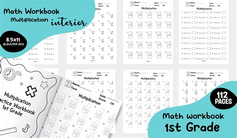 Multiplication Single Digit Math Graphic By Daily Printable · Creative