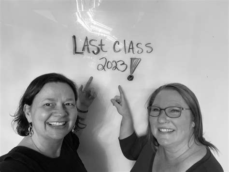 Today Marsha Hackenberg And I Celebrated Our Last Day Of Teaching