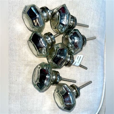 Anthropologie Other Anthropologie Pewter Mercury Glass Knob Knobs