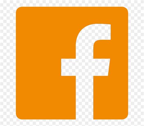 Download Orange Facebook Logo Vector Clipart 3419494 Pinclipart