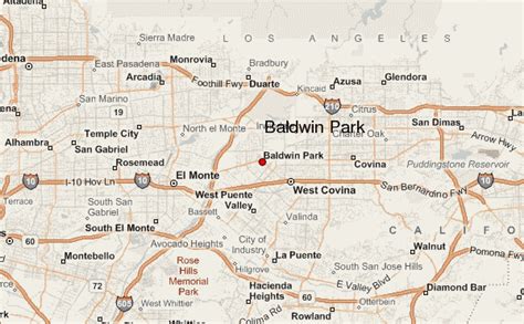 Baldwin Park California Map
