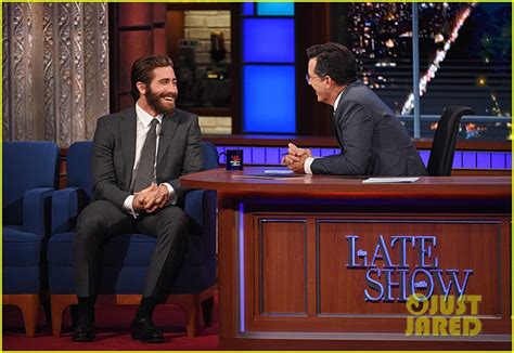 Jake Gyllenhaal Responds To Amy Schumer Eating His Cake On Colbert
