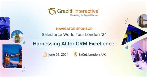Meet Us At Salesforce World Tour London 2024 Grazitti Interactive