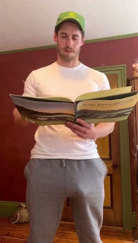 Big White Cock Bro Sperms As He Flips Through Book