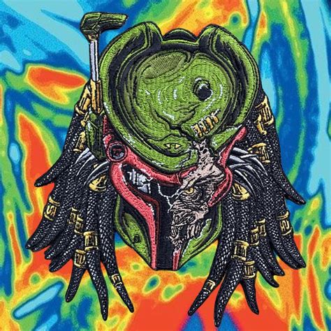 6 Predator Fett Embroidered Patch Etsy