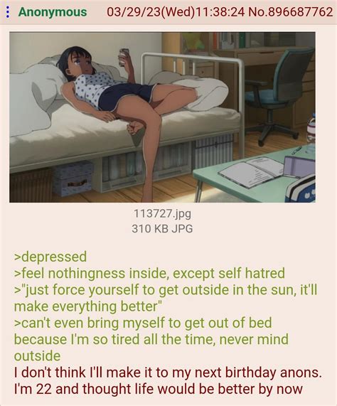 Anon Needs To Get Out In The Sun R Greentext