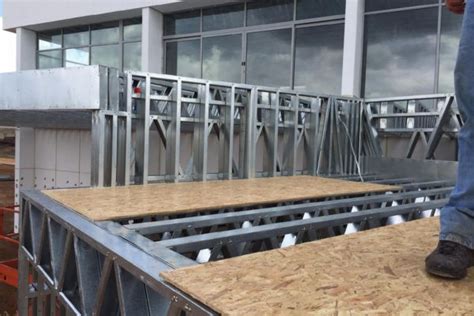 Lightweight Steel Trusses Light Steel Frame Construction Shospec Lsf