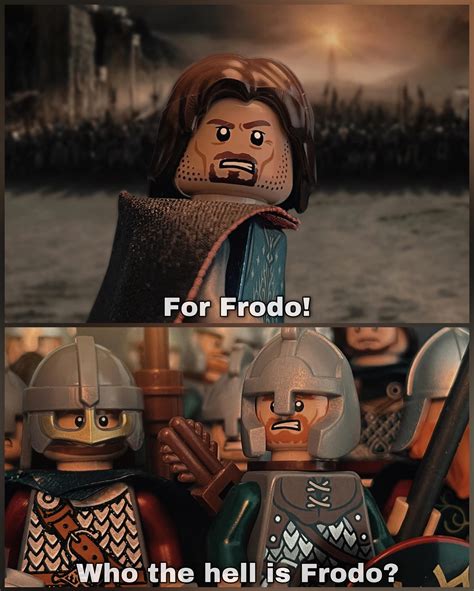 For Frodo 😉⚔️ Rlegomeme