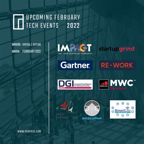 Tech February 2022 Your Tech Event Guide From Darpass