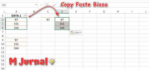 Cara Copy Paste Kolom Excel Yang Di Filter Hidden Cells M Jurnal