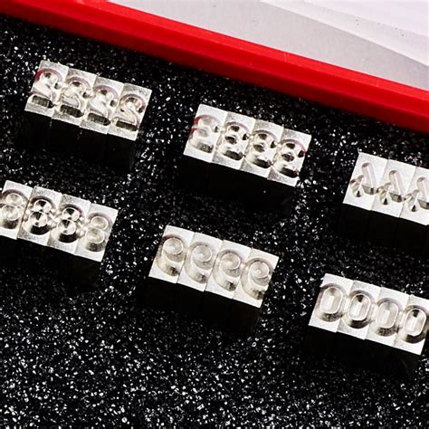 Marking Set Pryor Hand Stamps Marking Machines Systems Metalworking Products Kammarton Bulgaria