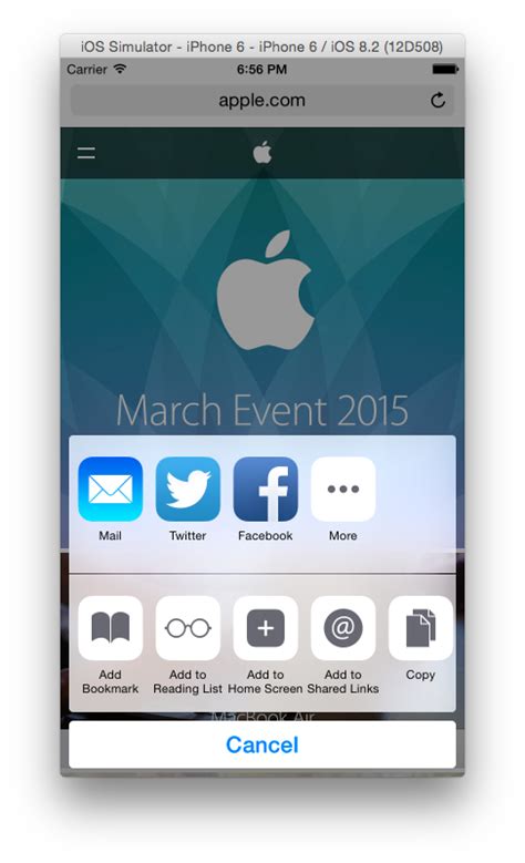 Building Action Extensions In Ios