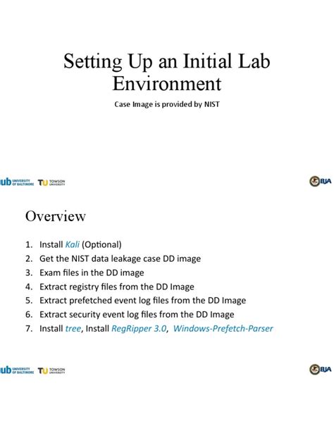 Nist Data Leakage 00 Env Setting Pdf Windows Registry Computer File