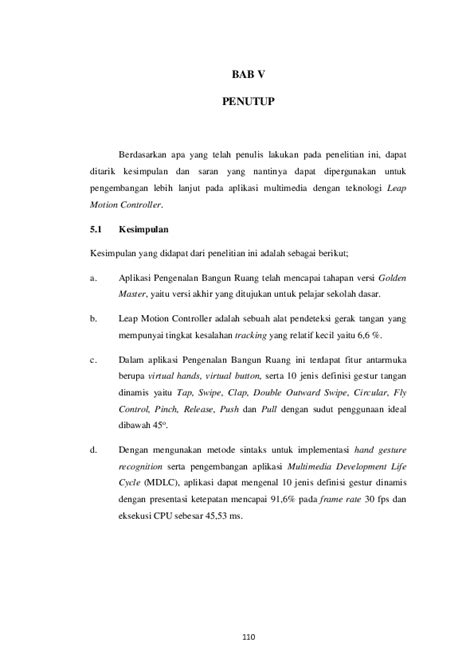 Pdf Hand Gesture Recognition Pada Aplikasi Pengenalan Bangun Ruang Dengan Leap Motion