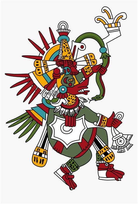 Quetzalcoatl Aztec Gods Hd Png Download Kindpng
