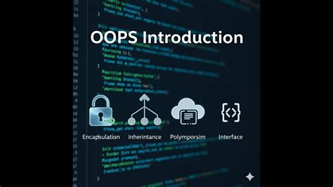 Object Oriented Programming Oops Introduction28112025 Youtube