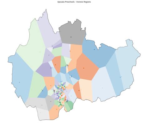 How To Create Voronoi Regions With Geospatial Data In Python Towards Data Science