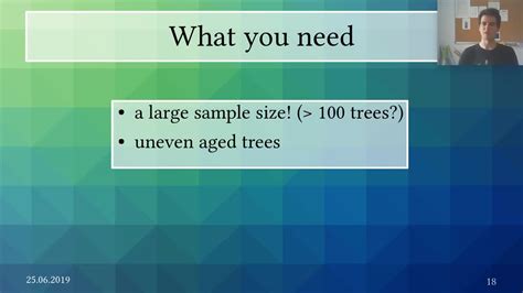 Creating Age And Size Classes From Tree Ring Data
