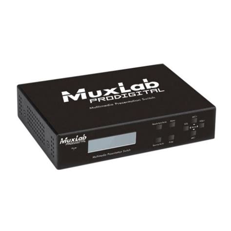 Buy MuxLab X HDMI HDBT Multimedia Presentation Switch Prime Buy
