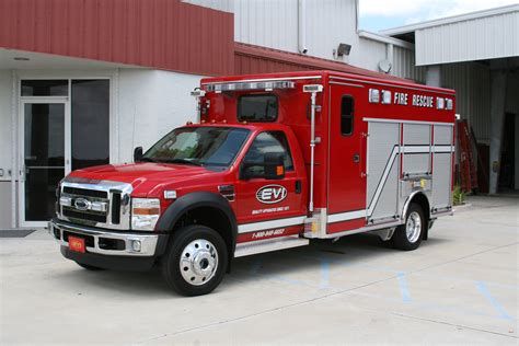 Crew Body Light Rescue Truck Center Ossipee Fire Dept Evi
