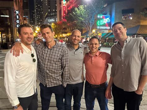 A Great Company Always Has A Great Team Night 2 At Fabtech Expo With Some Of Our Sales Team And