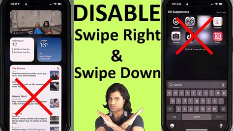 How To Disable Swipe Right On Iphone Lock Screen Youtube