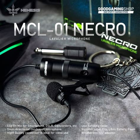 Mic Clip On Nyk Nemesis Mcl 01 Lazada Indonesia
