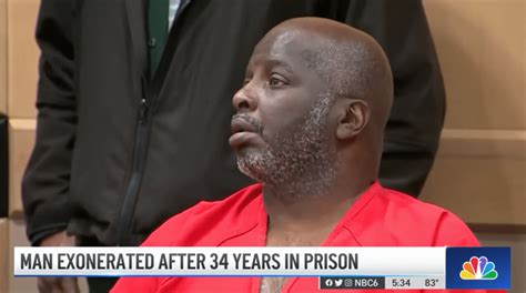 Man Exonerated And Released After Serving 34 Years Of A 400 Year