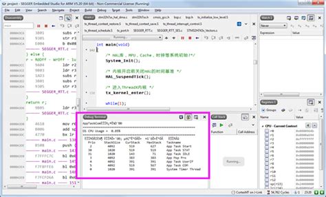 【stm32f429】第16章 threadx原装任务统计分析功能实现 含iar的threadx插件使用 硬汉嵌入式 博客园