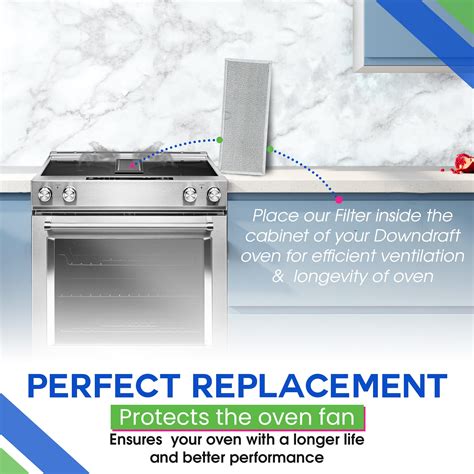 Downdraft Stovetop Filter Replacement For 71002111 Jenn