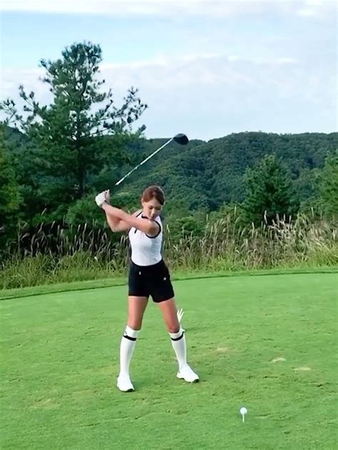 Lpga프로 조아란 미녀골퍼의 멋진 힙턴 골프스윙 Youtube