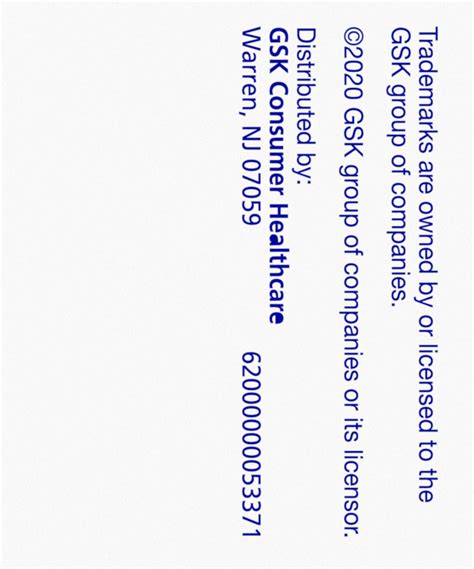 Sensodyne Extra Whitening Toothpaste Planogram Right