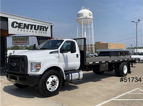 Used 2022 Ford F 750 Regular Cab Flatbed Truck