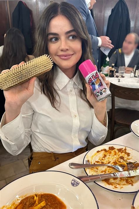 Lucy Hale Instagram Story February 21 2024 Star Style