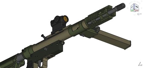 Sten Gun Mk Ii Whatif Cad Files 3d Model Cgtrader