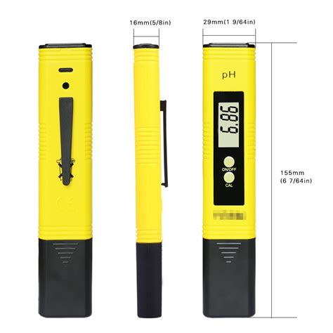 Digital Ph Meter Blood Ph Meter Portable Ph Tester Vicedeal