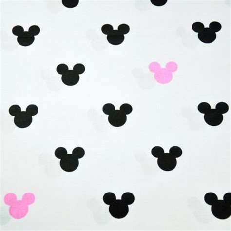 Mickey Mouse Fabric Etsy