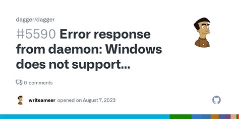 error response from daemon windows does not support privileged mode