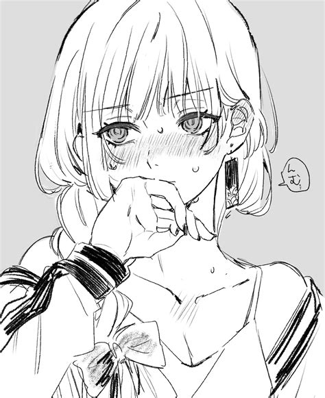 Safebooru 1girl Blush Bocchi The Rock Braid Collarbone Commentary