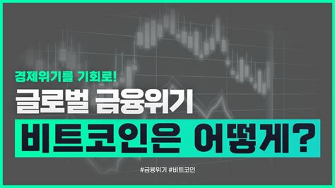 금융위기 비트코인으로 대응가능 Youtube