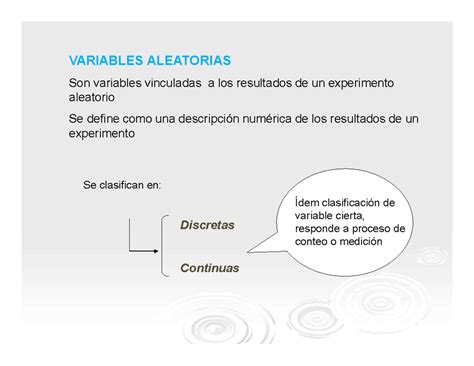 Variables Aleatorias Hola Variables Aleatorias Son Variables