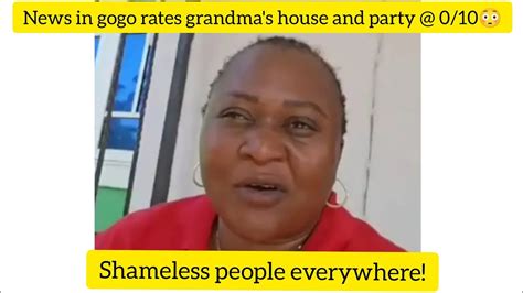 Drama As Gogo Mama Rates Grandmas Party At 010shameless Naysayers
