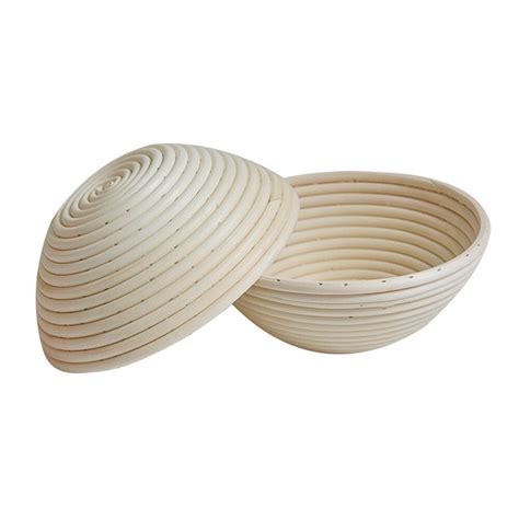 Round Bread Fermentation Rattan Basket Proofing Br Grandado