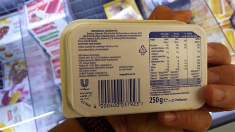 Unilever Becel Classic Kalorien Nährwerte Produktdaten