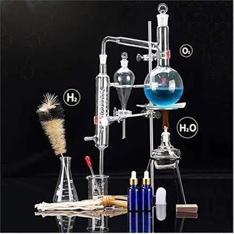 Lchzl 500 Ml Distiller Distillation Lab Verrerie De Laboratoire Huile